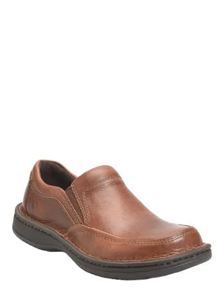 BØRN Blast Ii Slip-on Loafer - Dark Tan Leather