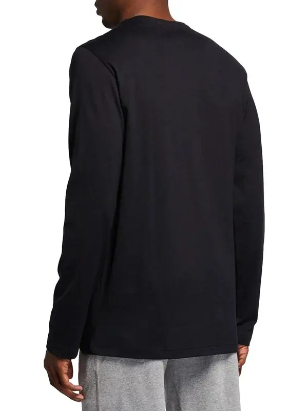 Hanro Apos;s Night & Day Long-sleeve Shirt - Black