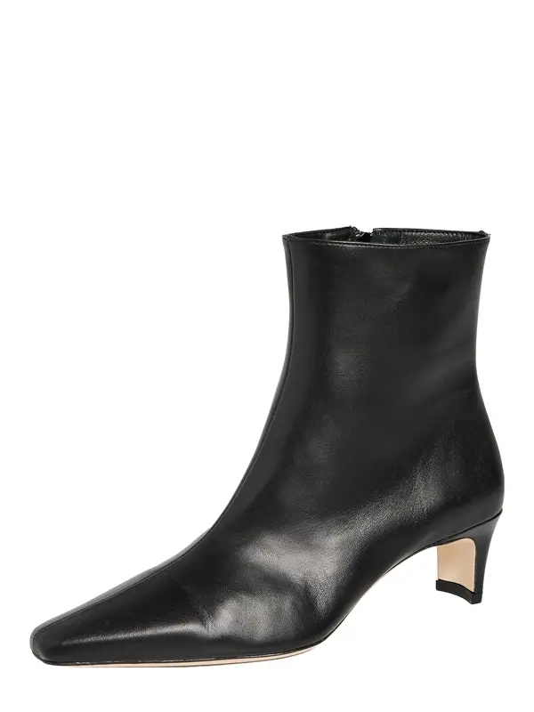 Staud Wally Ankle Boots - Black