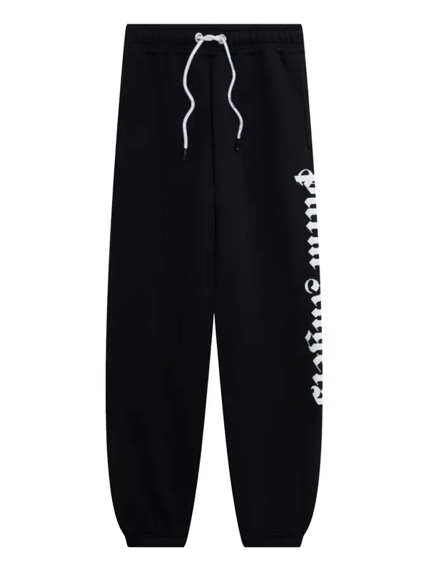 Palm Angels Logo-print Drawstring Sweatpants - Black