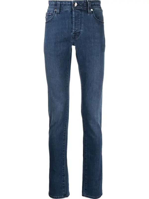 TRAMAROSSA Leonardo Mid-rise Skinny Jeans - Blue