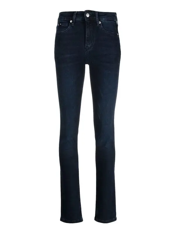 Calvin Klein Mid-rise Skinny Jeans - Blue