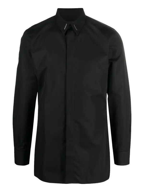 Givenchy Hardware-detail Button-up Shirt - Black