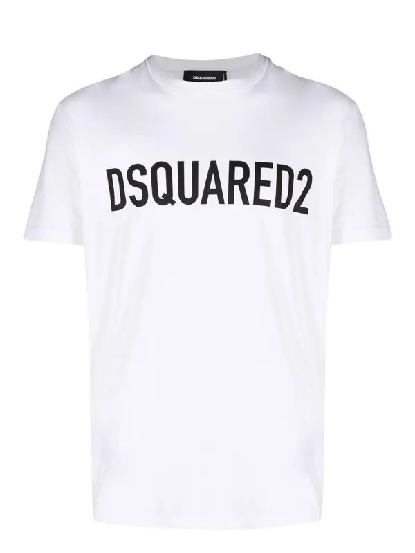 Dsquared2 Logo-print Crew-neck T-shirt - White