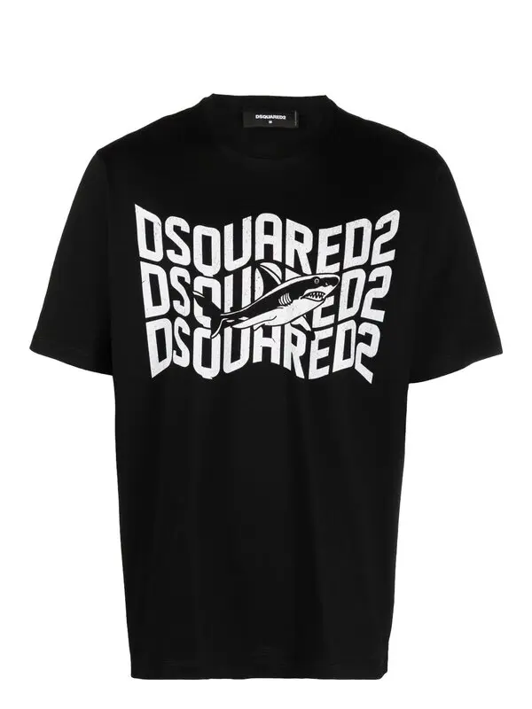 Dsquared2 Logo-print T-shirt - Black