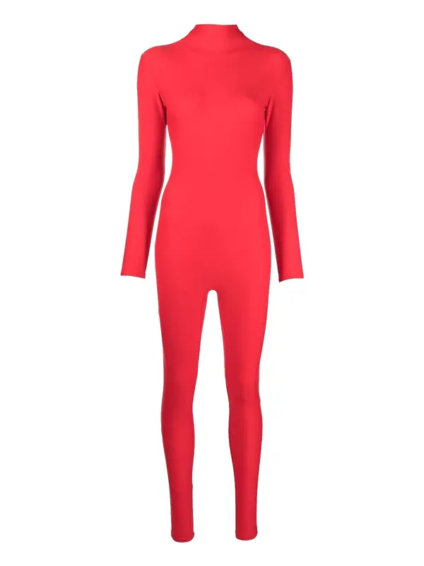 ATU BODY COUTURE High Neck Long Sleeves All-in-one - Red