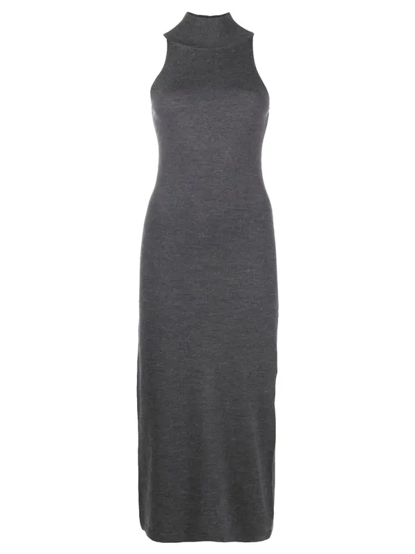 TOTÊME Wool Midi Dress - Grey