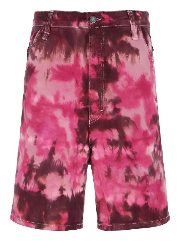 Ami Alex Tie-dye Shorts - Pink