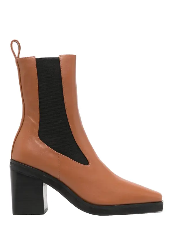 Senso Winnie Heeled Ankle Boots - Brown