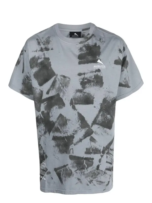 MAUNA KEA Logo-print Short-sleeved T-shirt - Grey