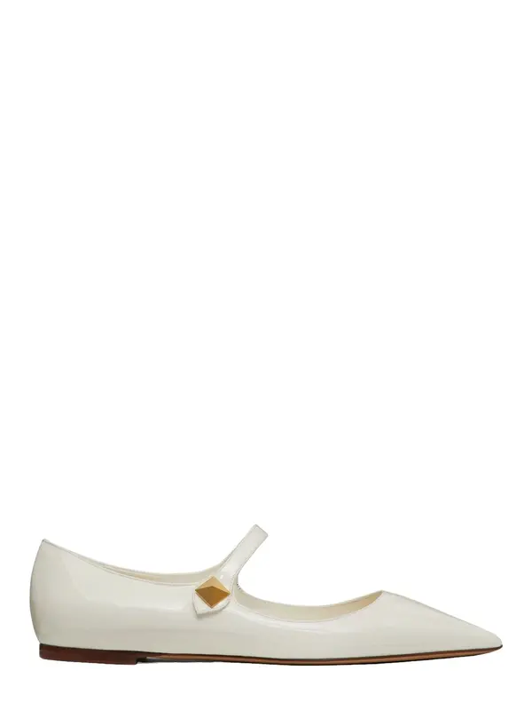 Valentino Garavani Tiptoe Ballerinas - White