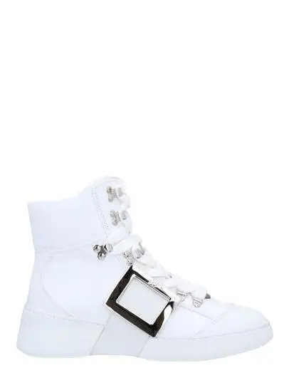 ROGER VIVIER Sneakers In Leather - White