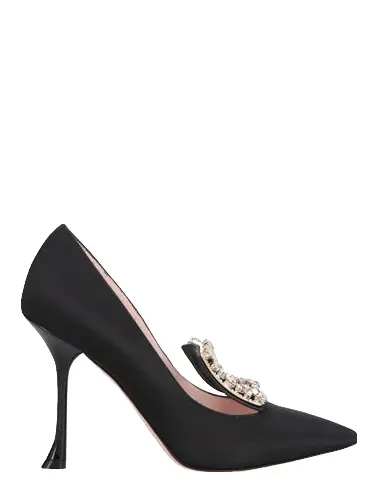 ROGER VIVIER Pumps With Appliqués - Black