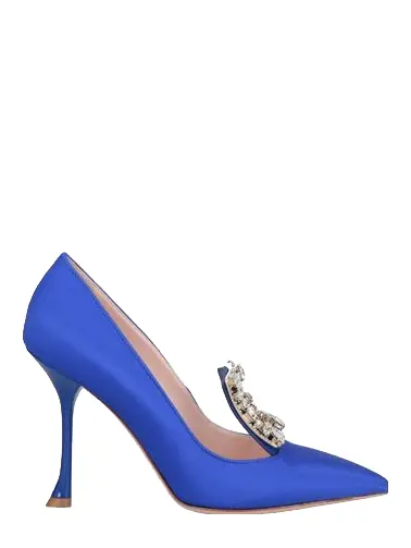 ROGER VIVIER Pumps With Appliqués - Blue