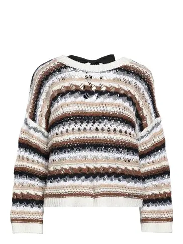 LIU •JO Cotton Sweater - Brown