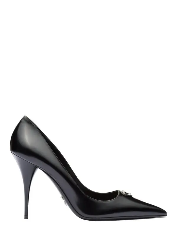 Prada Leather Pumps - Black