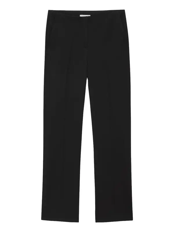 ANINE BING Straight-leg Trousers - Black
