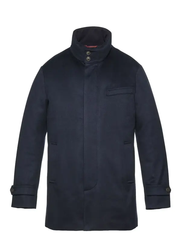 NORWEGIAN WOOL Cashmere Down-lined Jacket - Blue