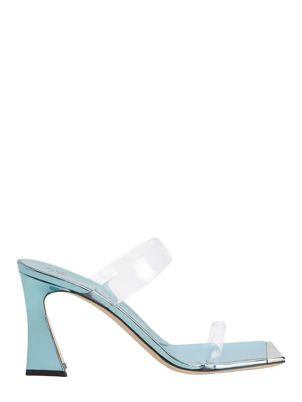 GIUSEPPE ZANOTTI 85mm Flaminia Sandals - Blue