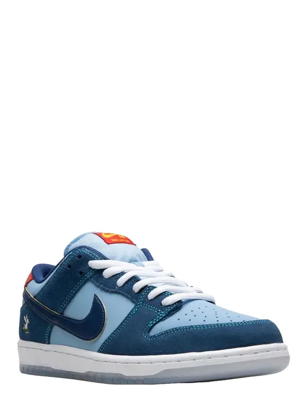 Nike X Why So Sad? Sb Dunk Low Prm Sneakers - Blue