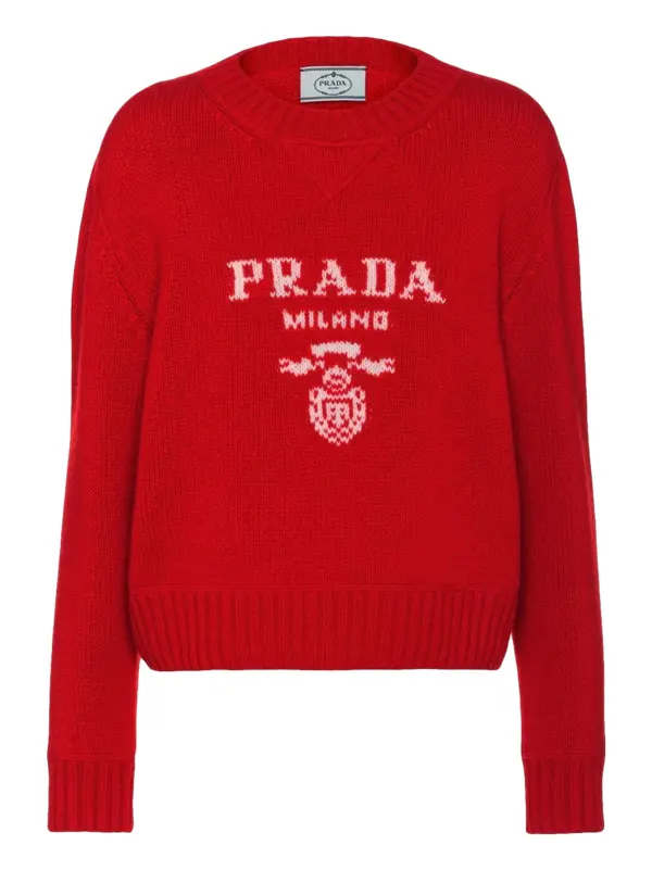 Prada Red All Ones Sweaters | Editorialist