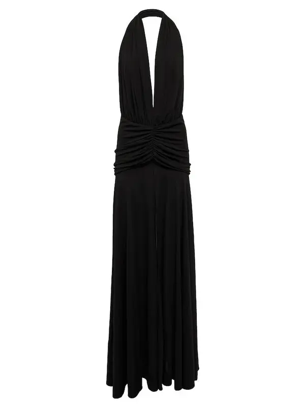 Alaïa Halterneck Gown - Black