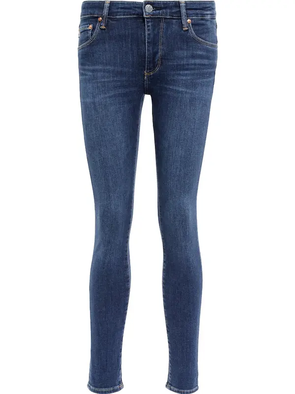 Ag Legging Ankle Skinny Jeans - Blue