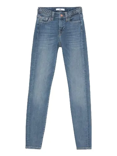 7 For All Mankind Straight Leg Jeans - Blue