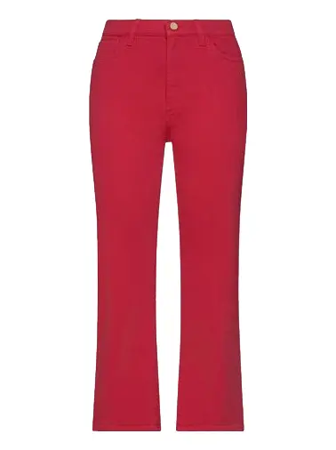 MANILA GRACE Boot-cut Jeans With Five Pockets - Red