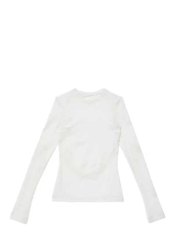Givenchy Triple Stitched Open Cuts Top - White