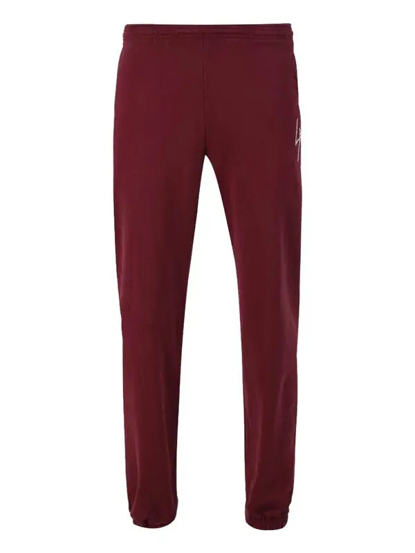 LOCAL AUTHORITY LA La Slash Fleece Pant - Red
