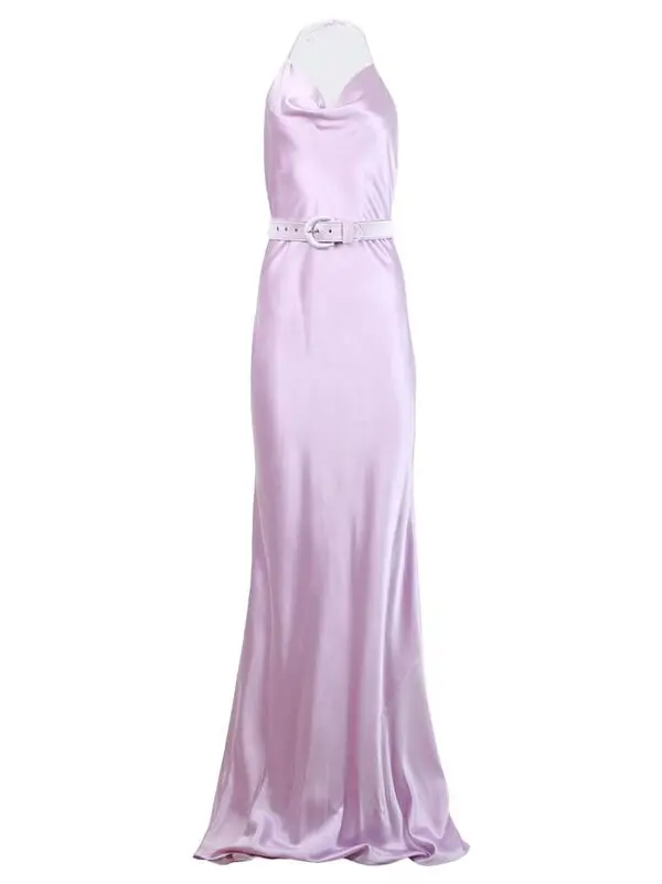 SERGIO HUDSON Cowl Neck Gown - Lilac