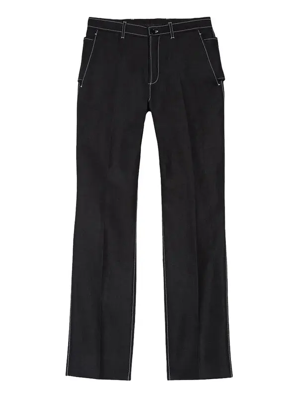 Burberry Classic Contrast Seam Pant - Black