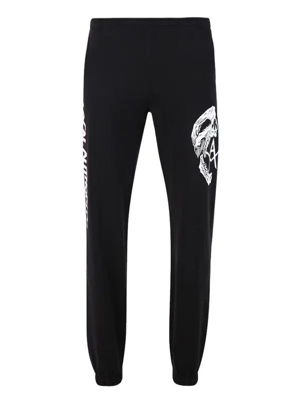 LOCAL AUTHORITY LA Skull Tour Fleece Pant - Black