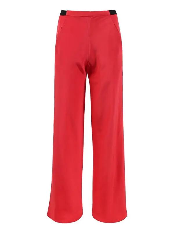 Christopher Esber Bias Silk Trouser - Chili