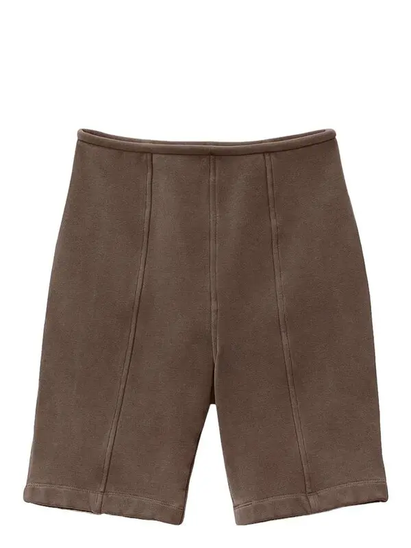 Alexander Wang Fitted Bike Short - Washed Cola