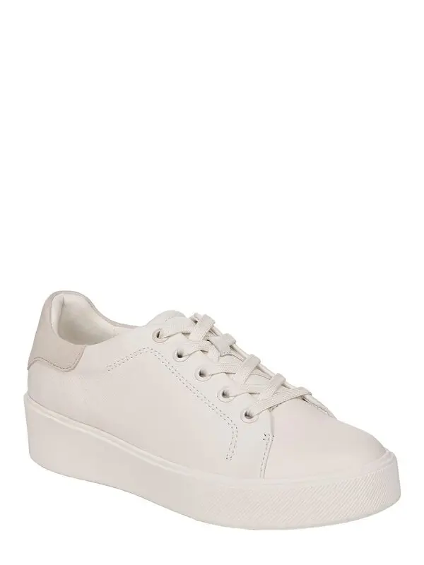 Naturalizer Morrison 2.0 Platform Sneakers - Warm White Leather