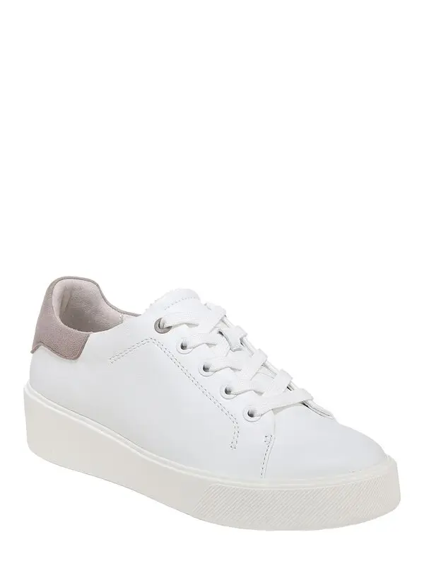 Naturalizer Morrison 2.0 Platform Sneakers - White Leather