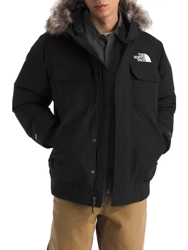 The North Face Mcmurdo Water Repellent Down Bomber Jacket - Tnf Black/tnf Black