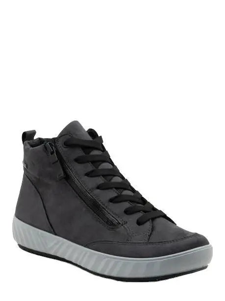 ARA Adrienne Waterproof High-top Sneaker - Graphite