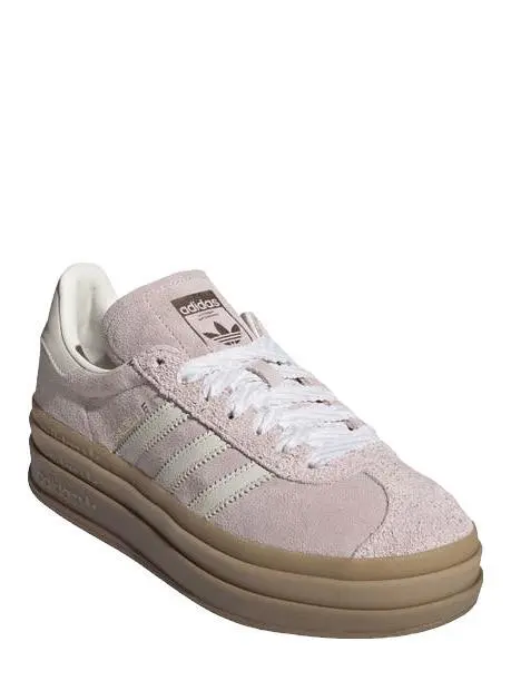 Adidas Gazelle Bold Platform Sneakers - Sandy Pink/white/copper