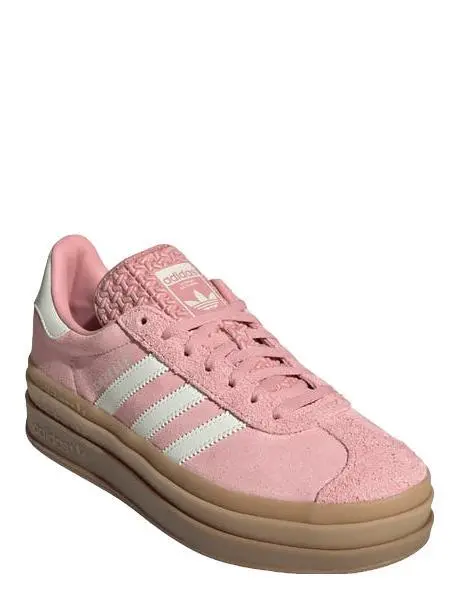 Adidas Gazelle Bold Platform Sneakers - Wonder Mauve/off White/gum