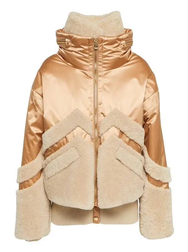 Bogner Milia Down Ski Jacket - Beige
