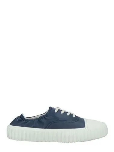 MAISON MARGIELA Soft Leather Low-top Sneakers - Navy