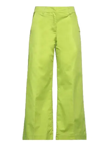 KAOS Flared High-waisted Pants - Green