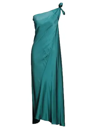 ANGELA MELE MILANO Maxi One-shoulder Dress - Green