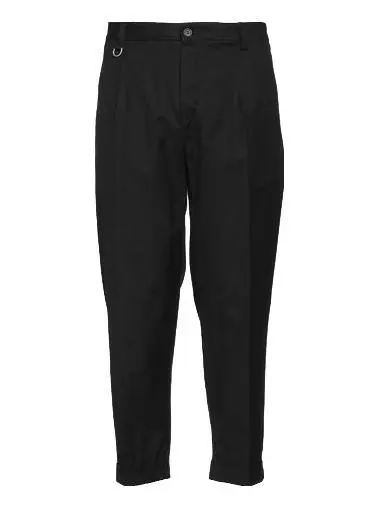 PAOLO PECORA Straight Leg Tailored Trousers - Black