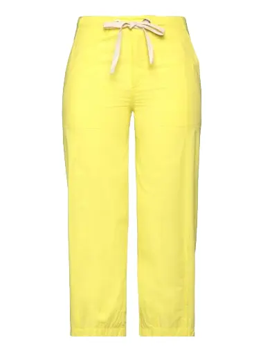 SEMICOUTURE Cotton Tapered Chinos - Yellow