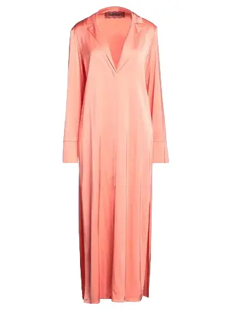 PATRIZIA PEPE SERA Maxi Shirt Dress - Pink