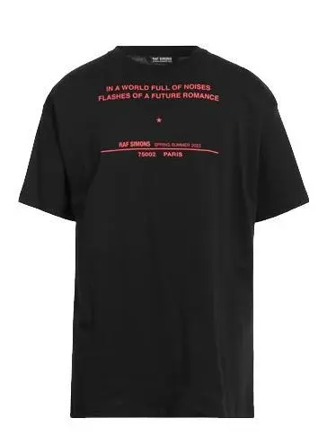 Raf Simons T-shirt Size Cotton - Black